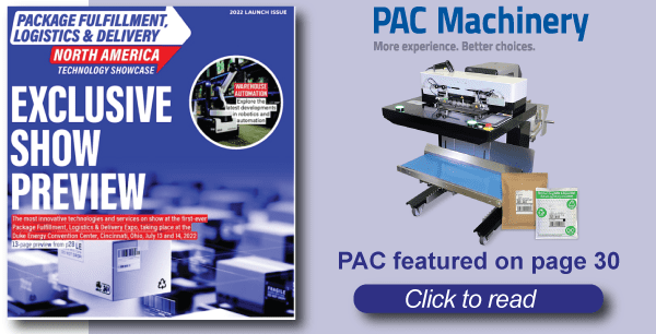 Package Fulfillment Logistics & Delivery Expo - PAC Machinery