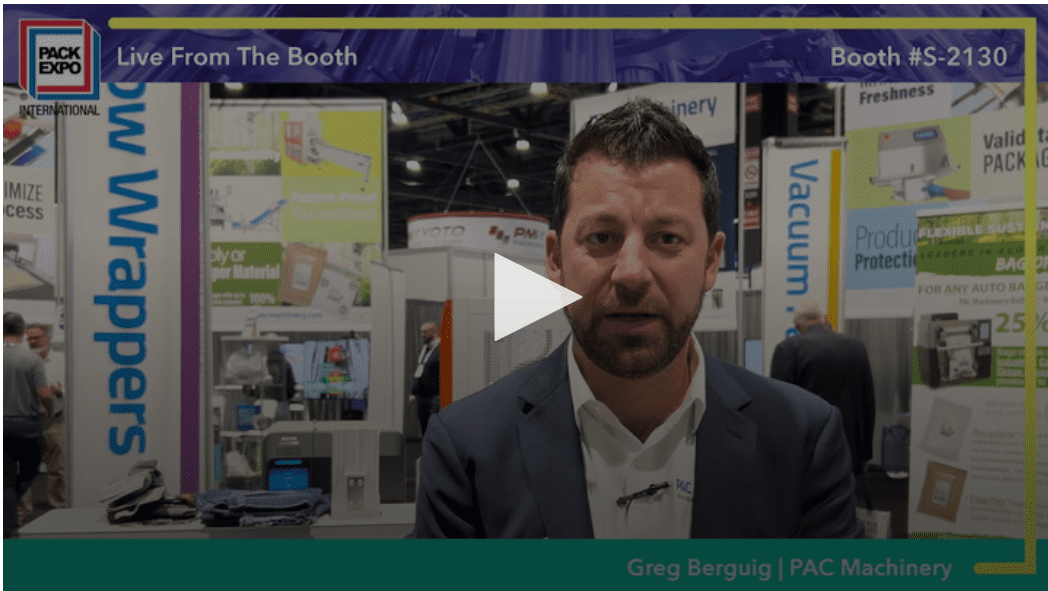 Pack Expo International 2024 - PAC Machinery